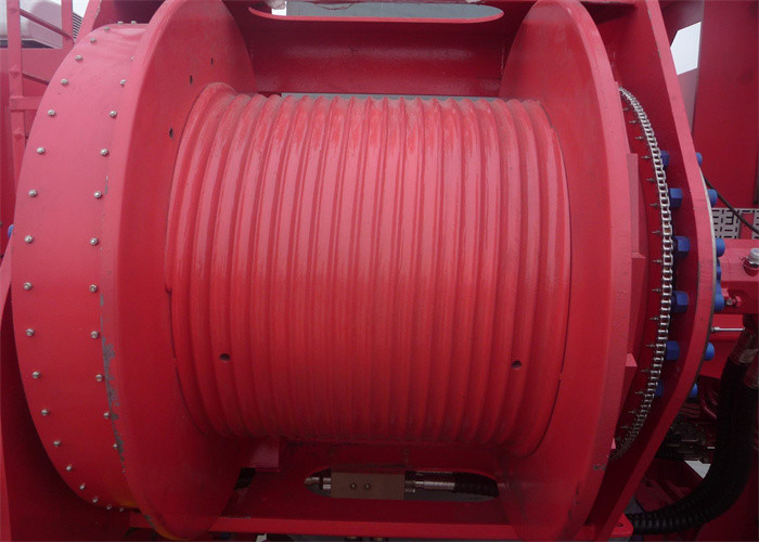 Lebus Carbon Steel 12mm Grooved Cable Drum สำหรับอุปกรณ์การขุด